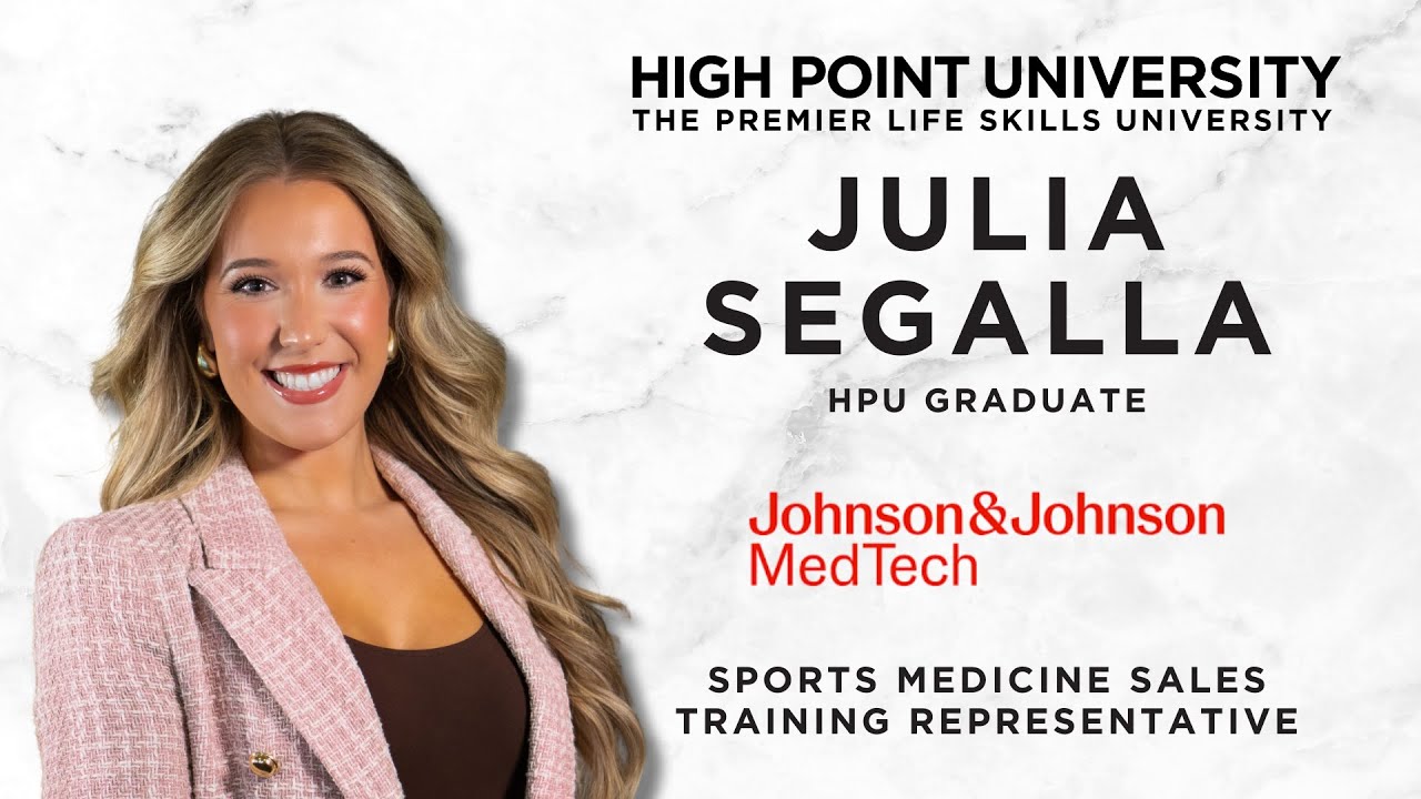 Julia Segalla Joins Johnson and Johnson - YouTube