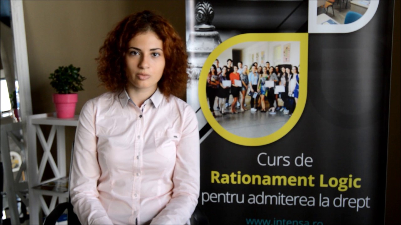 Prezentare curs Rationament Logic admitere Drept 2016 - YouTube