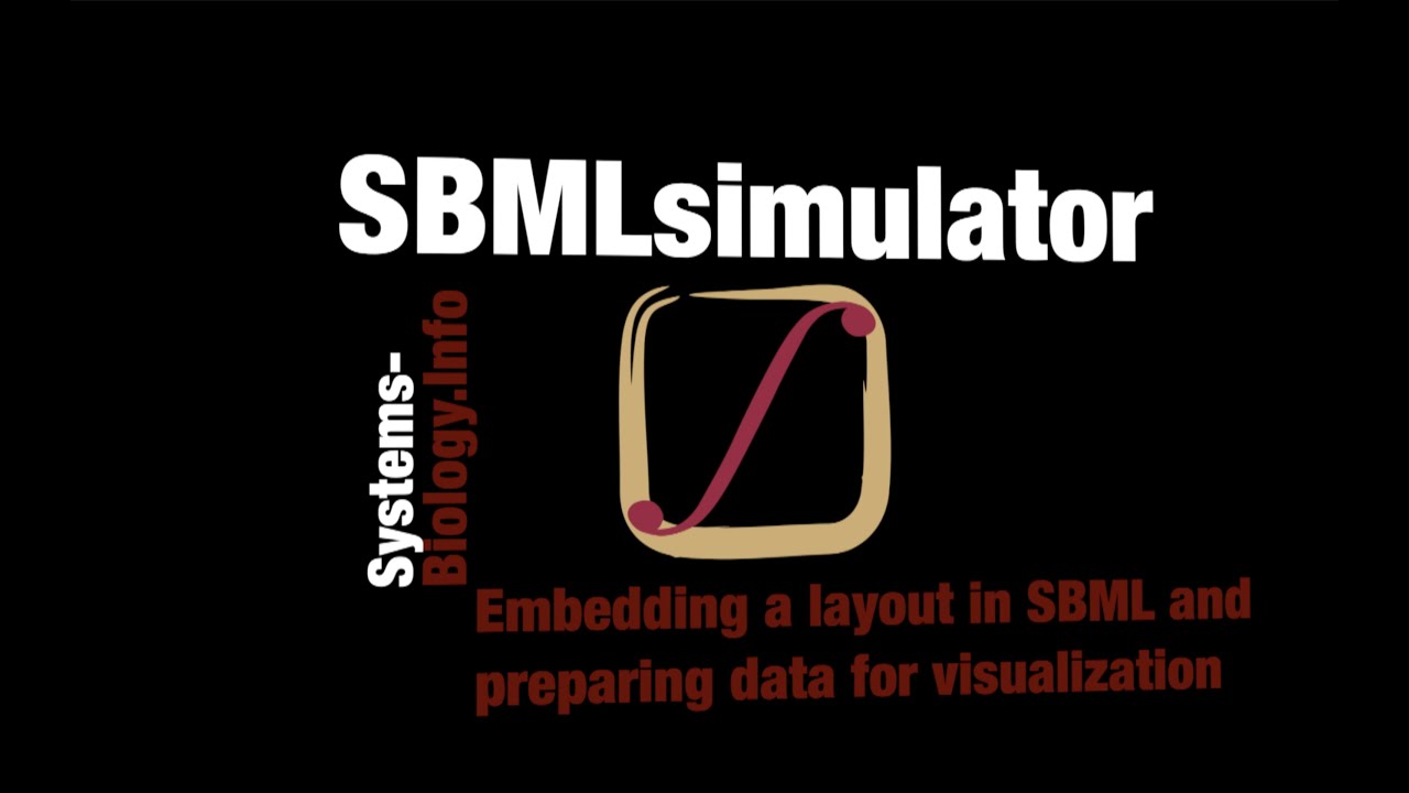 Embedding a Model Layout in an SBML File and Preparation of ...