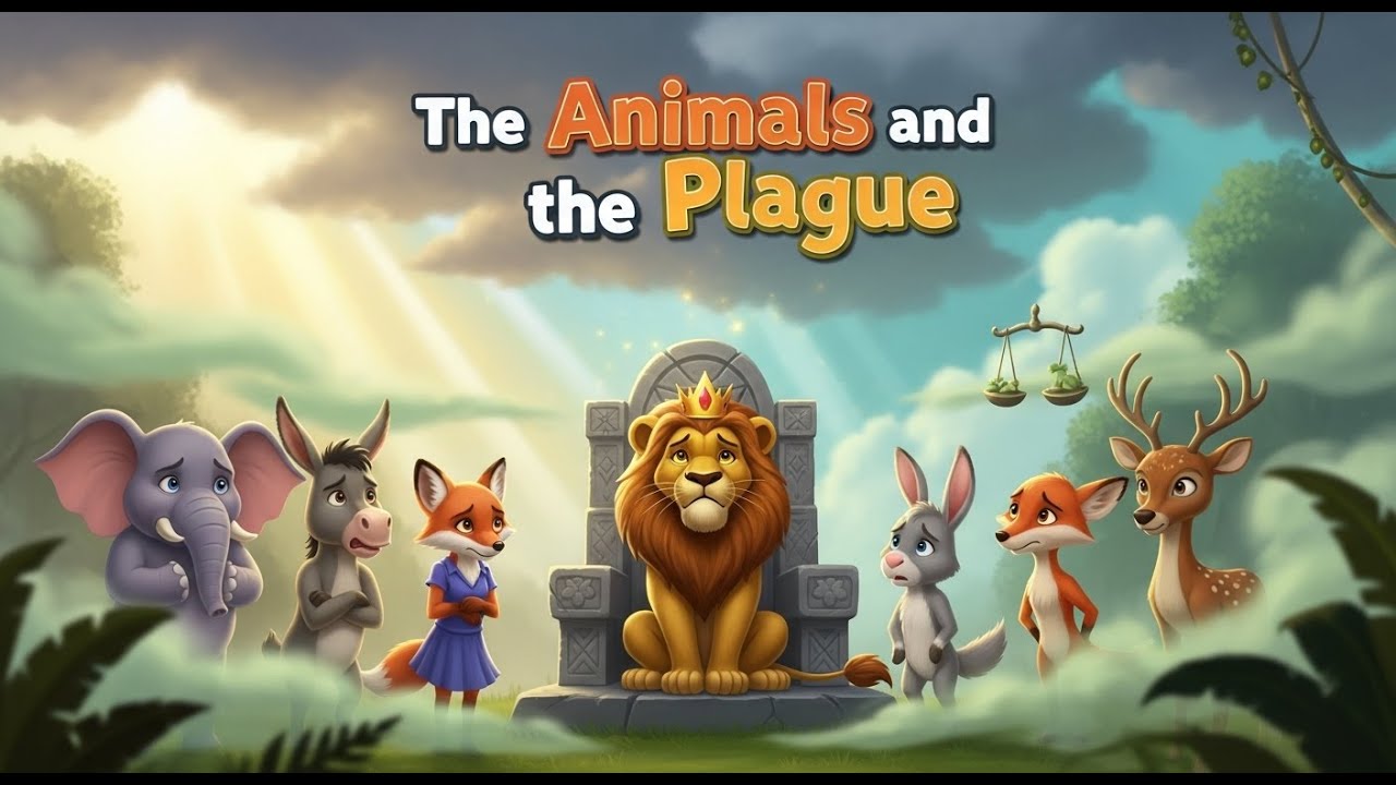 The Animals & The Plague | Wisdom Story for Kids | Moral Story About ...