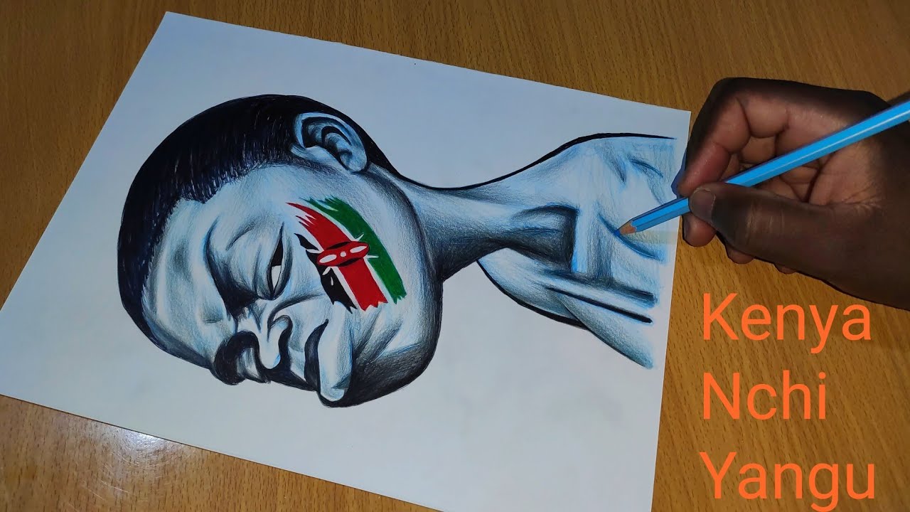 Kenyan Caricature - Drawing - YouTube