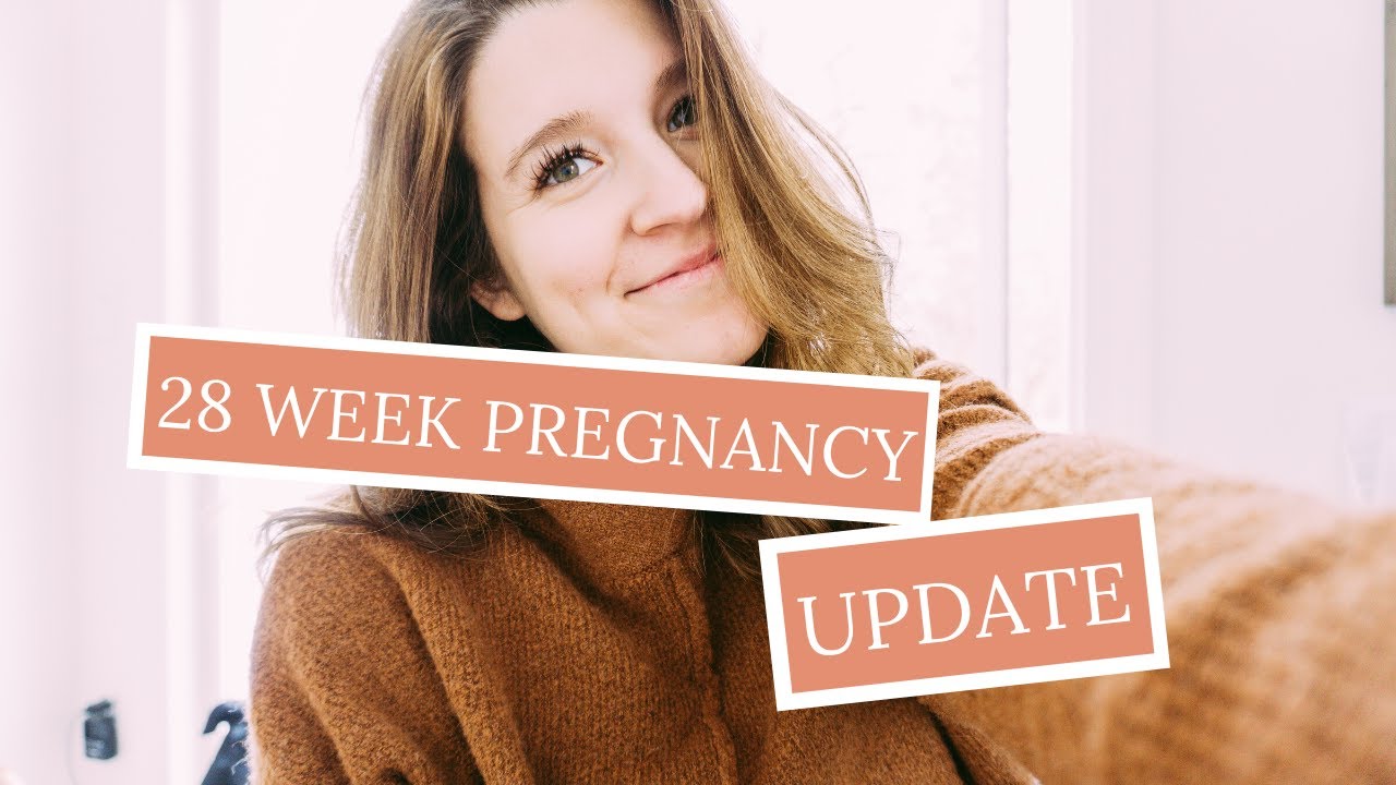 28 WEEK PREGNANCY UPDATE - BABY ON BLADDER, RHOGAM SHOT, AND WEIGHT ...