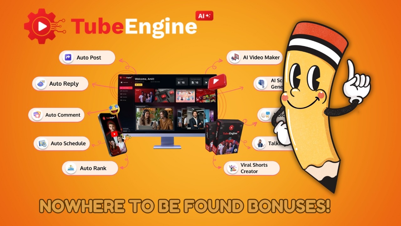 Tube Engine AI Review – Secret Shortcut to 24/7 YouTube Earnings! - YouTube