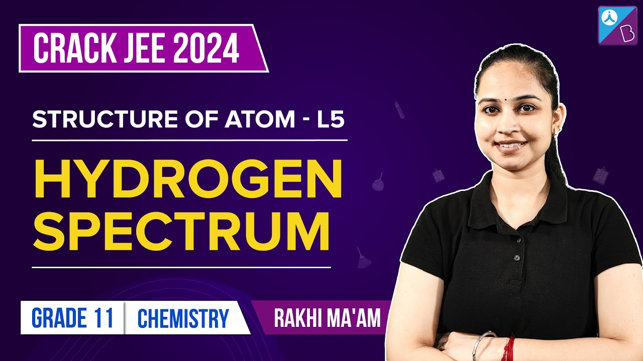 Hydrogen Spectrum - Atomic Structure Class 11 Chemistry (Topics ...