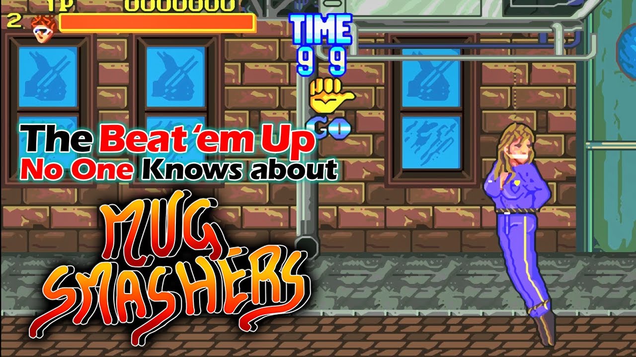 MUG SMASHER (Arcade) Longplay / Upscalign, Shading / 60 FPS - YouTube