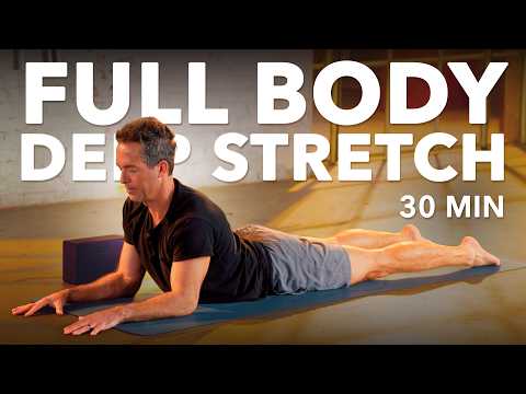 30 Min Full Body Deep Stretch | Improve Flexibility