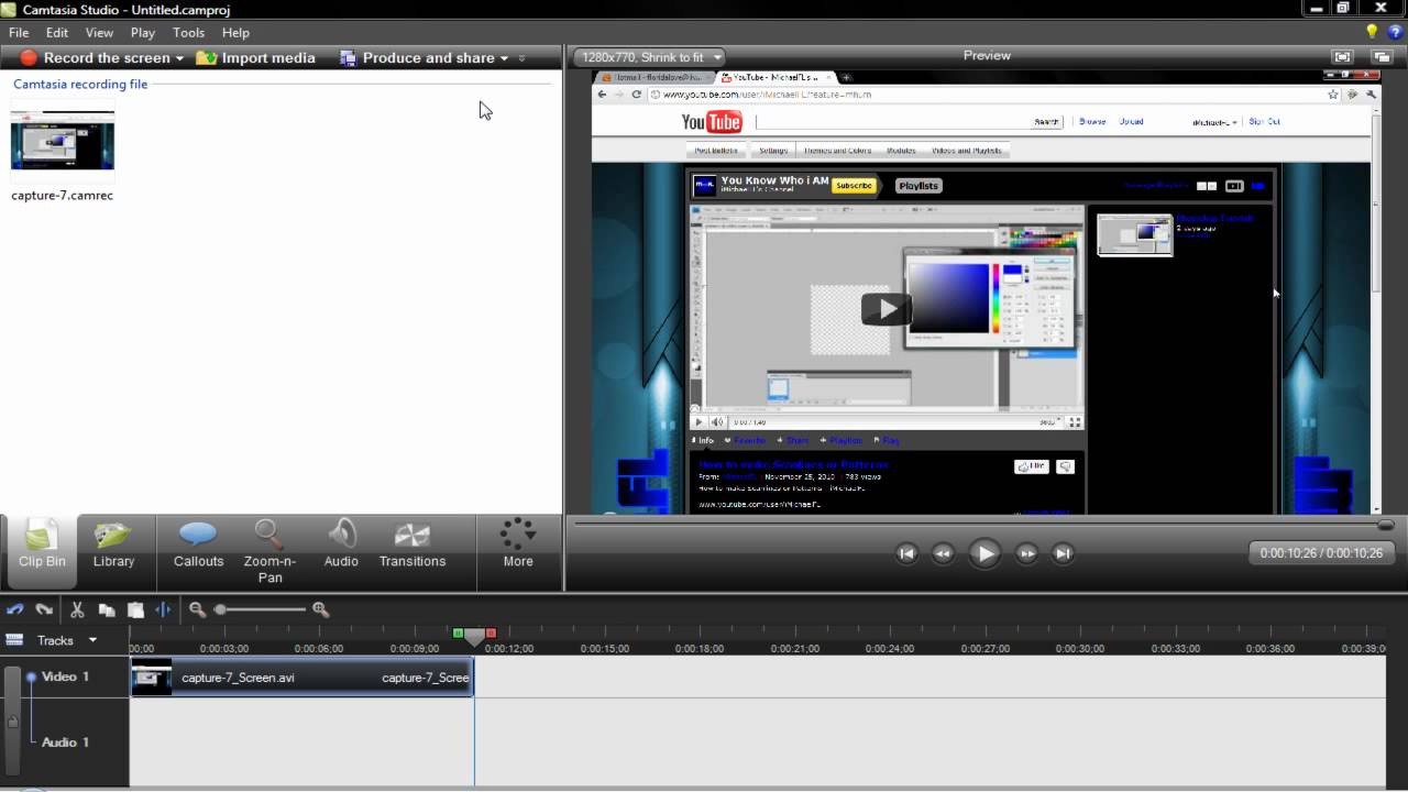 How to make Your Video HD and Fullscreen - Camtasia Studio 7 - YouTube
