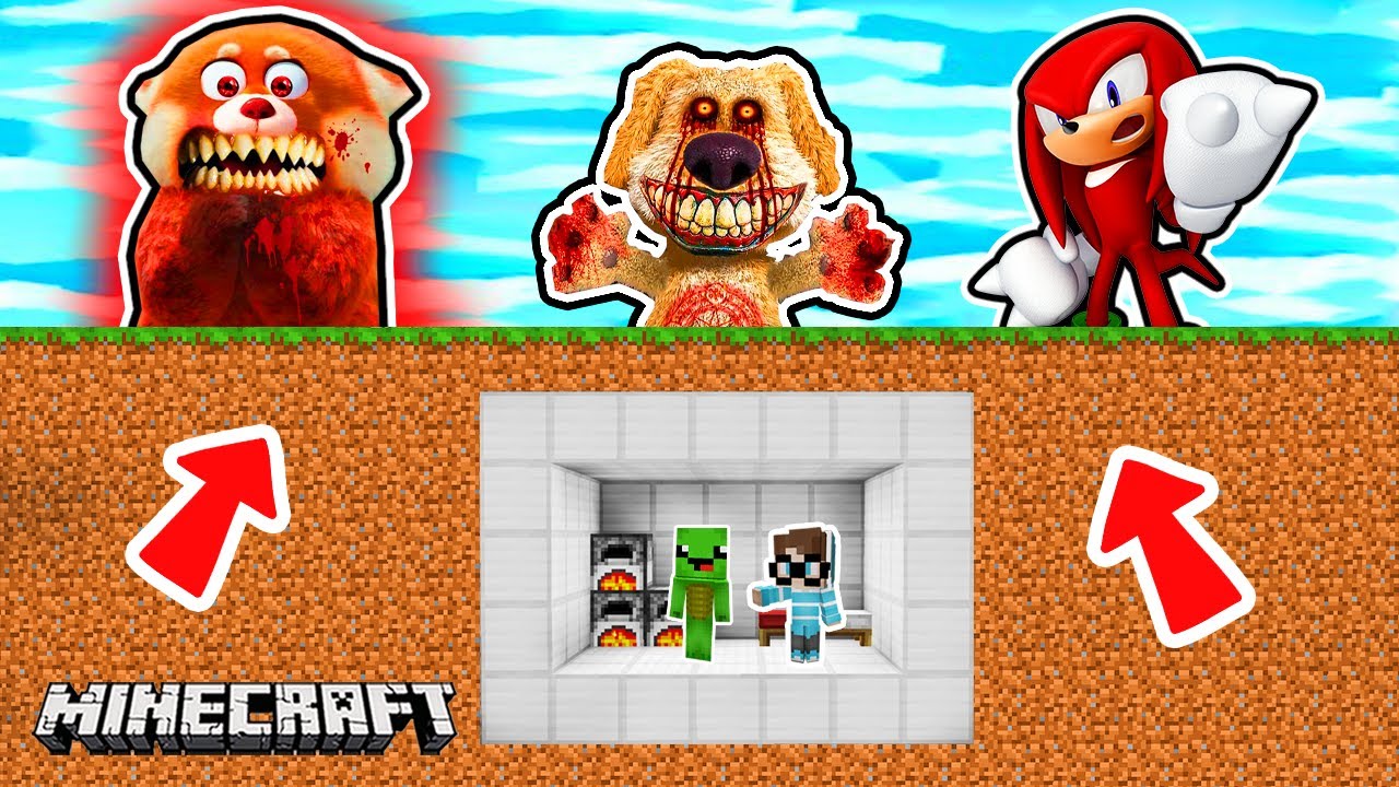 100% GEHEIME OP BASE VS MONSTER ARMEE (Knuckles, Talking Ben, Film Rot ...