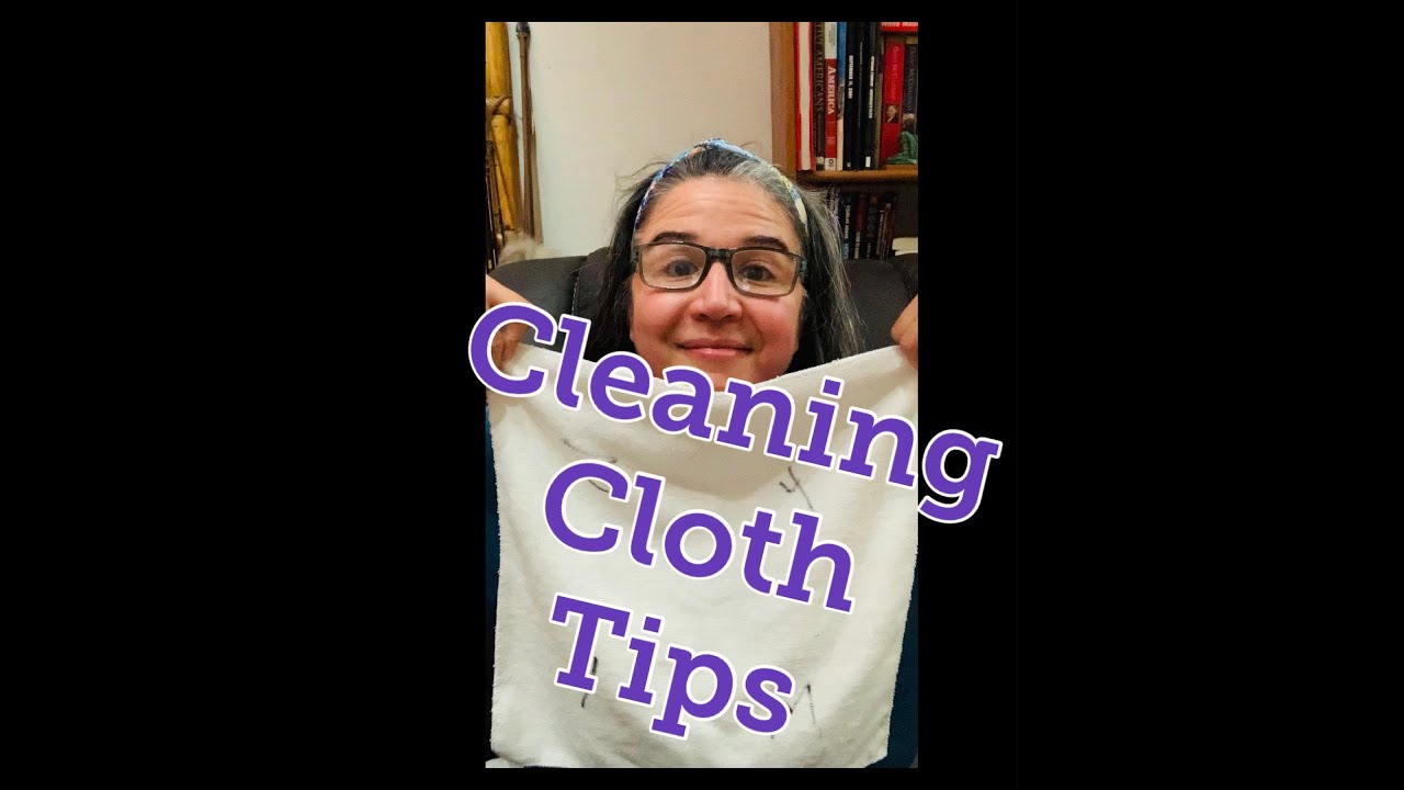 How to get the most use out of a cleaning cloth - YouTube