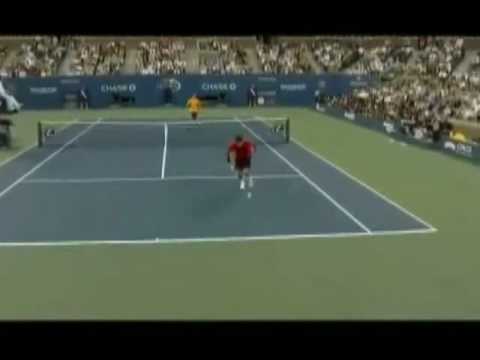 Roger Federer's best tennis shots - YouTube
