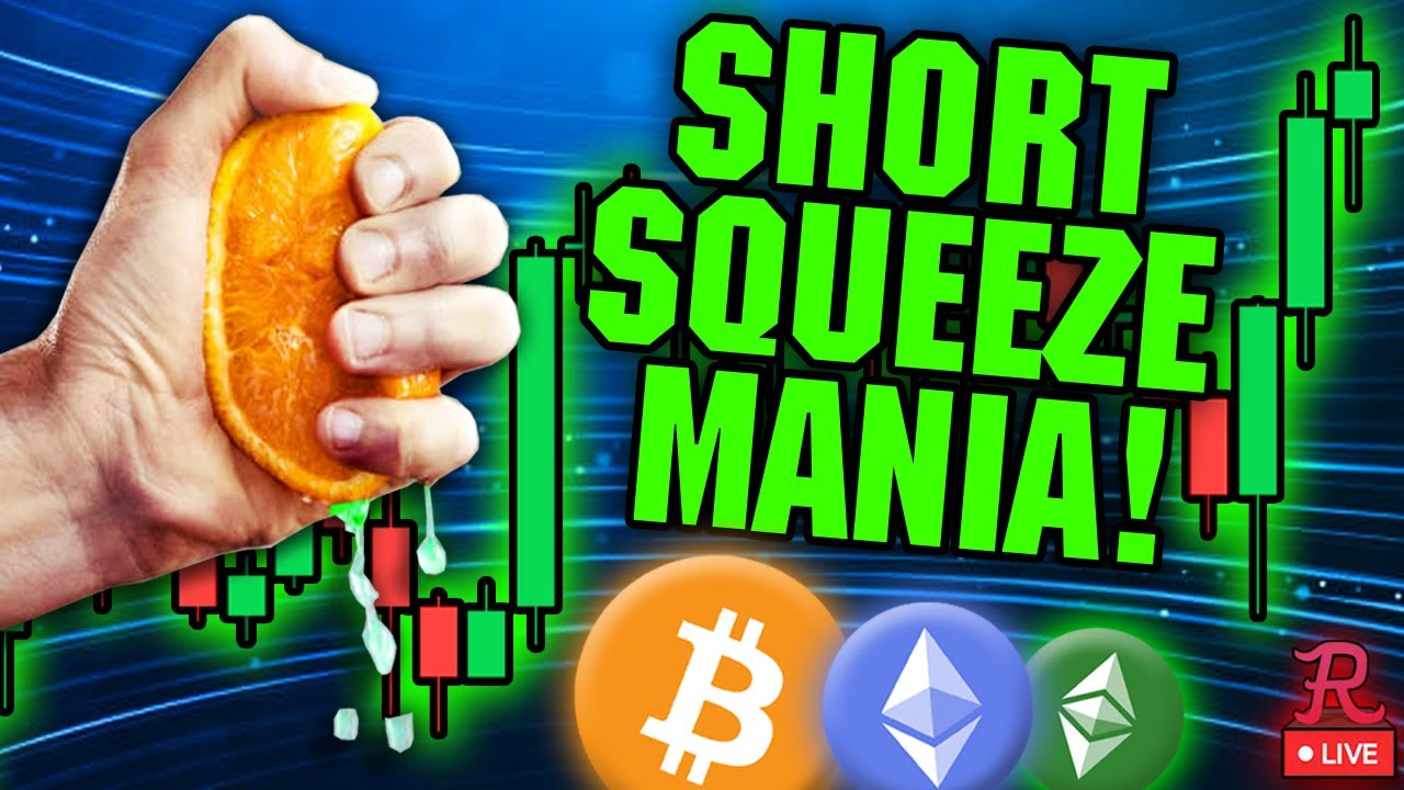 Bitcoin LIVE : SHORT SQUEEZE FRIDAY - YouTube