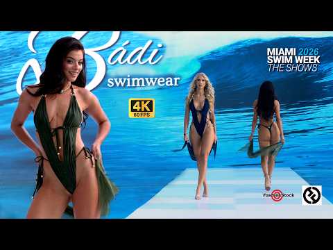 BADI Swimwear COPA GLOW Runway | Miami Swim Week 2026 | Mondrian South Beach 4K 60p