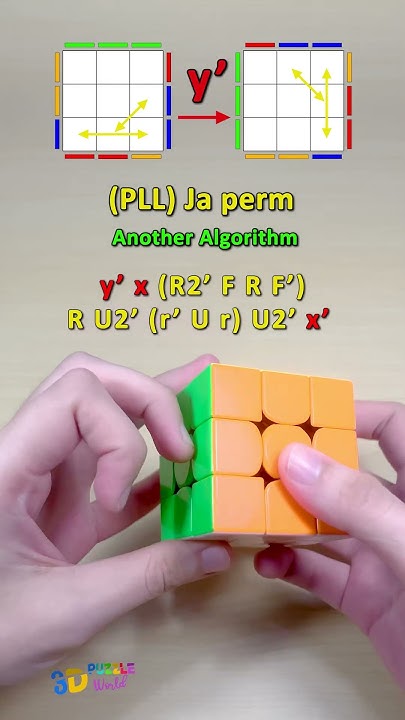 ASMR 4K | Ja perm (Another Algorithm) - PLL | Finger Tricks | CFOP ...