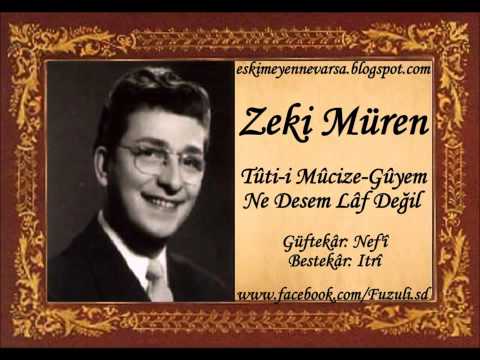 Zeki Müren-Tûtî-i Mu'cize Gûyem (Nef'i-Itri)