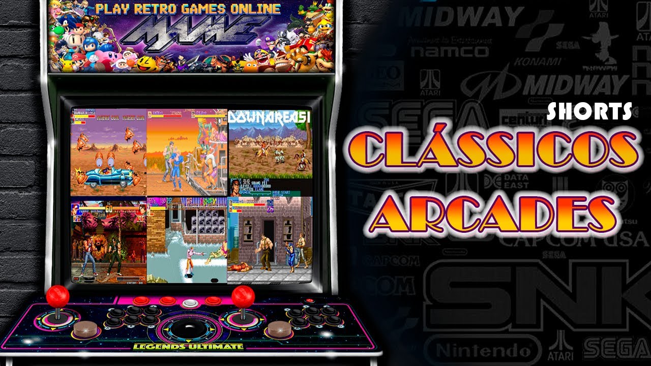 Arcade Mania: Sexta de Jogos Clássicos #shorts - YouTube