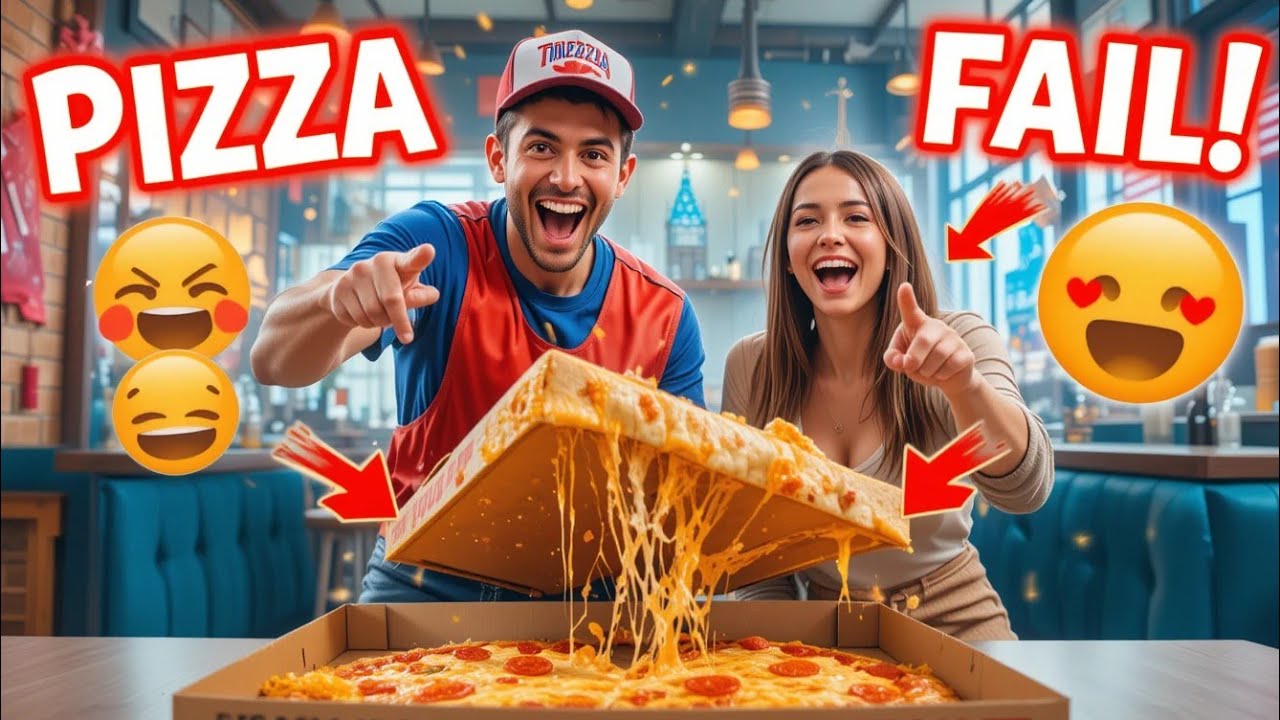 Funniest Pizza Delivery Fail You’ll Ever See in the USA! - YouTube
