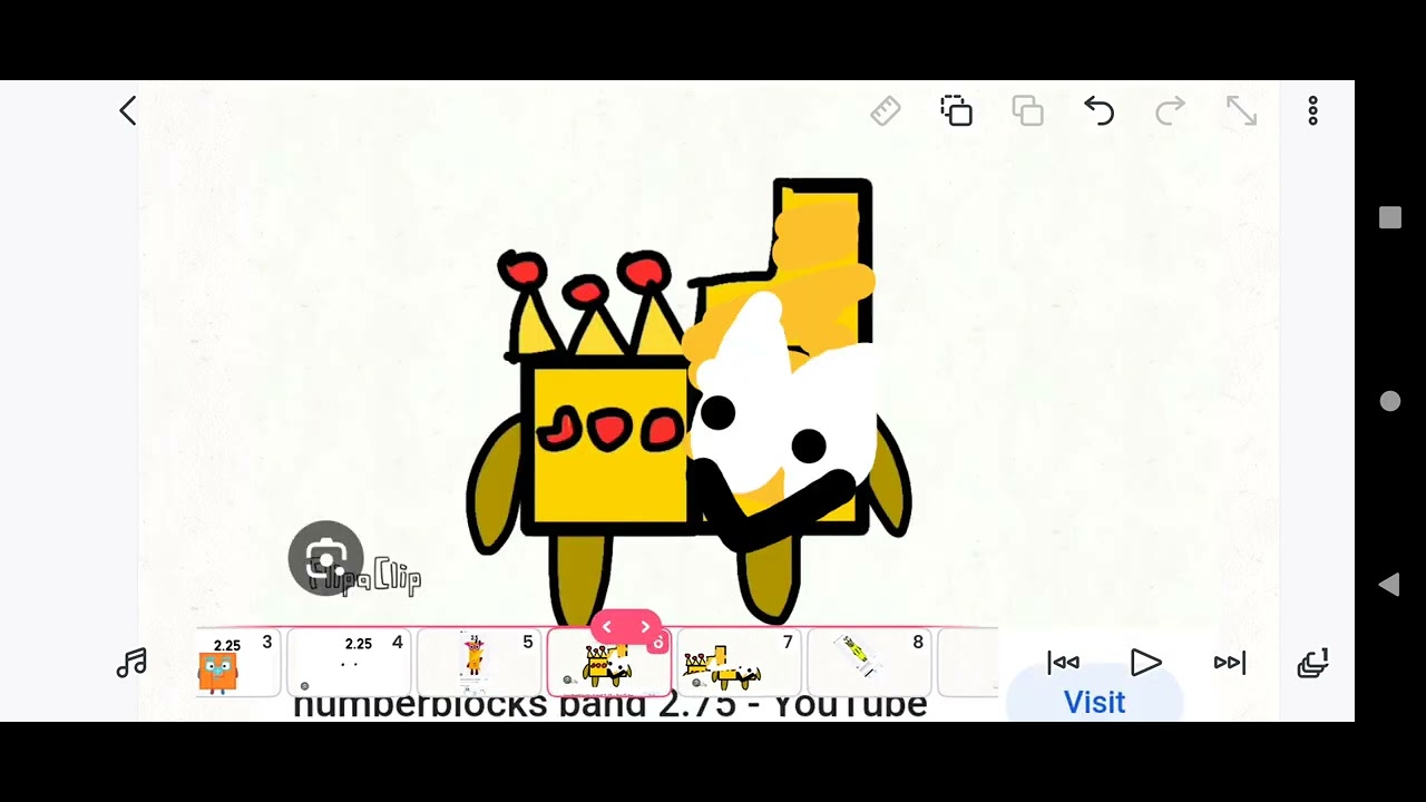 number blocks band halves 2 - YouTube