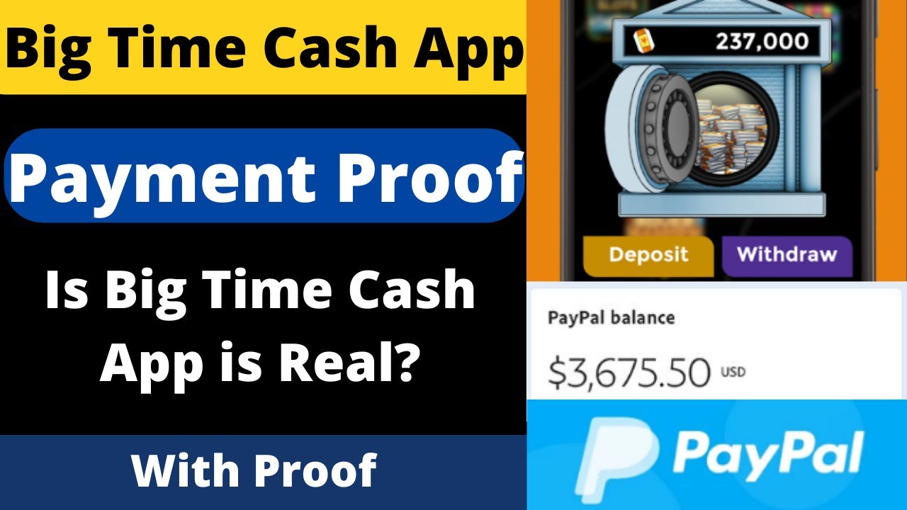 Big Time Cash App Real or Fake | Big Time Cash App Review | Payment ...