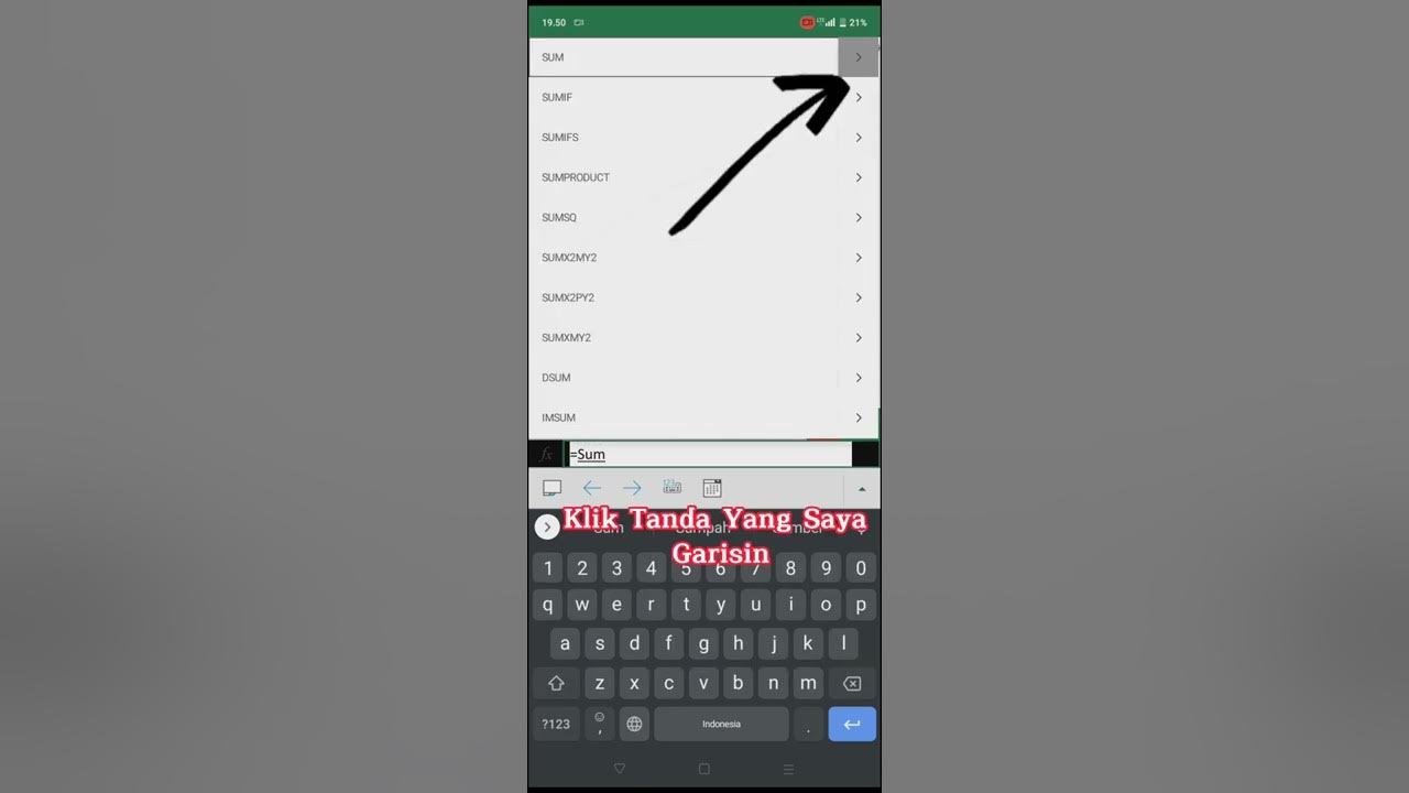 TUTORIAL MEMBUAT NILAI RAPOT DI MIKROSKOP EXCEL HP ANDROID - YouTube