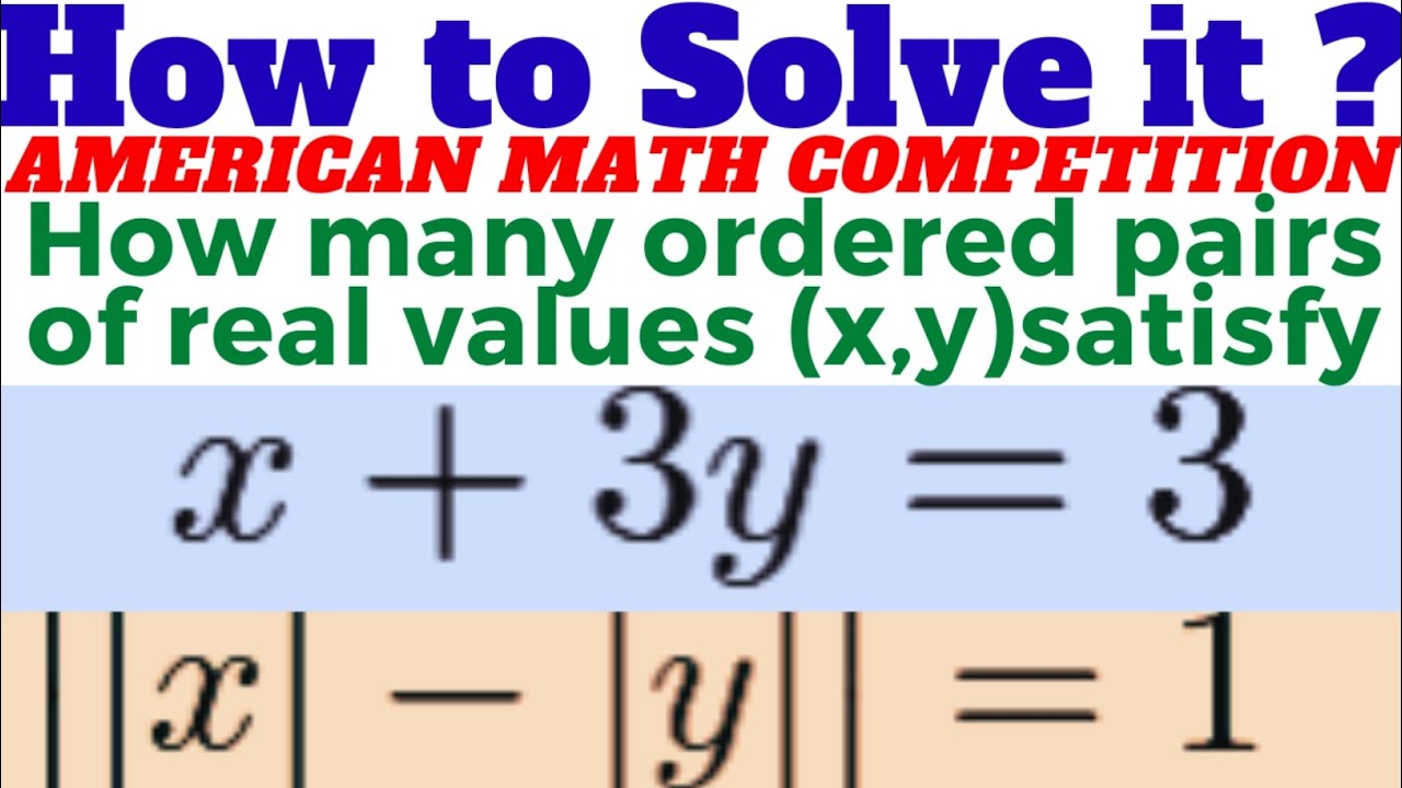 Math Olympiad:Learn How To Solve an American Math Competition! - YouTube