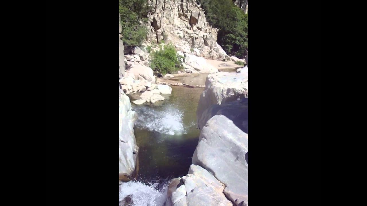 Aztec Falls Cliff Jumping 2013 - YouTube