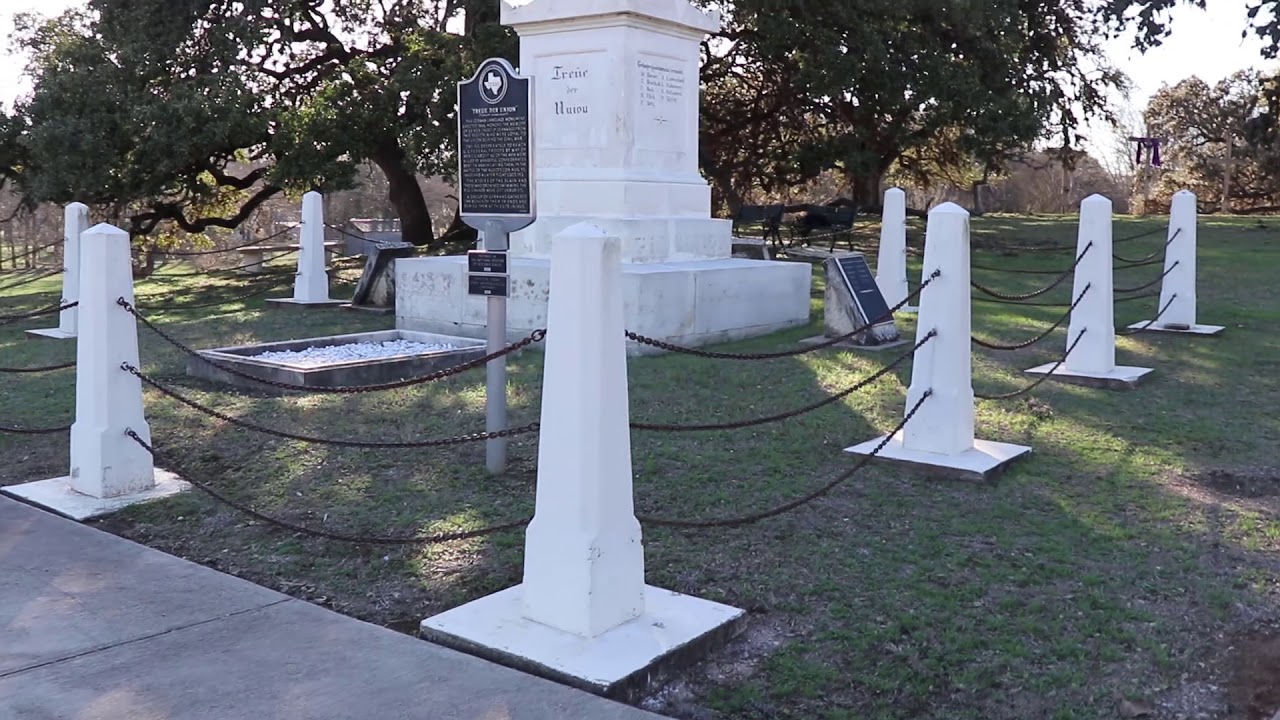 Treue der Union ein Deutsches Denkmal in Texas - YouTube