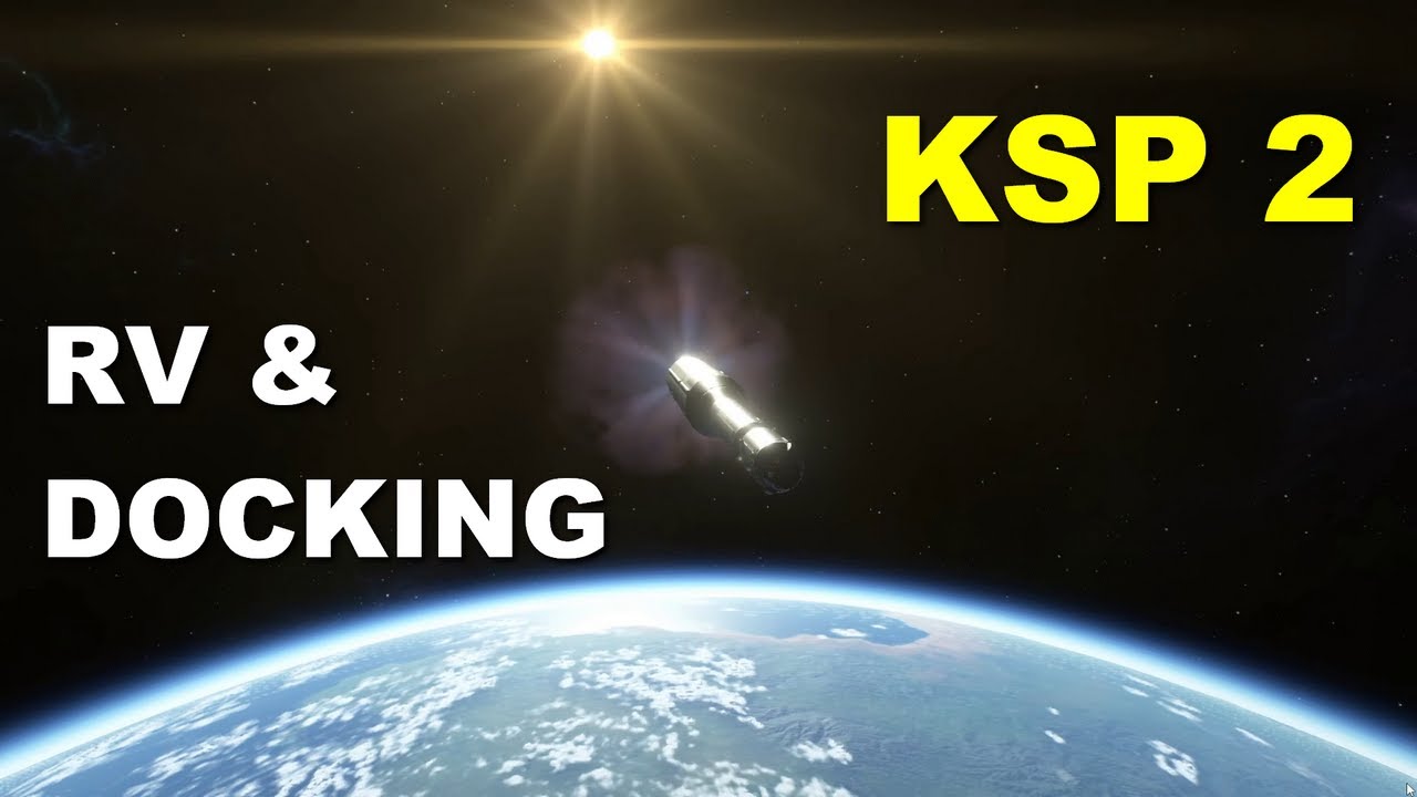 KSP2: Rendezvous and Docking mission - YouTube