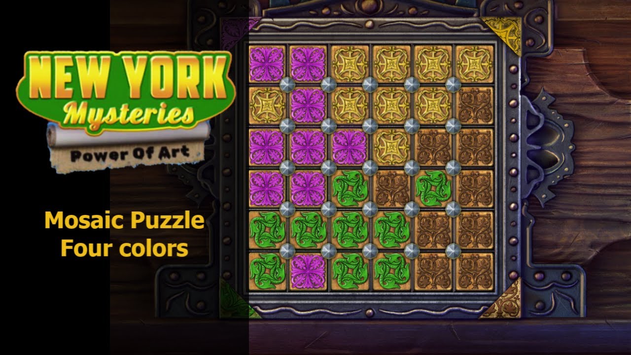 New York Mysteries 5, Power Of Art, Mosaic Puzzle - YouTube