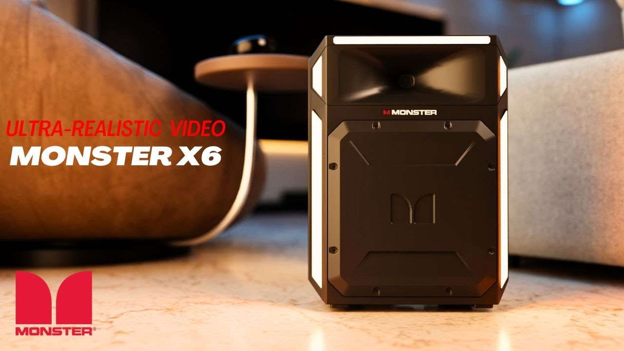 3D Product Animation Video for Monster X6 - YouTube