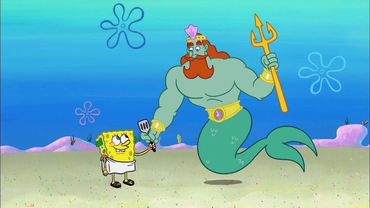 SpongeBob SquarePants—Poseidon’s Trident [Part 2] - YouTube