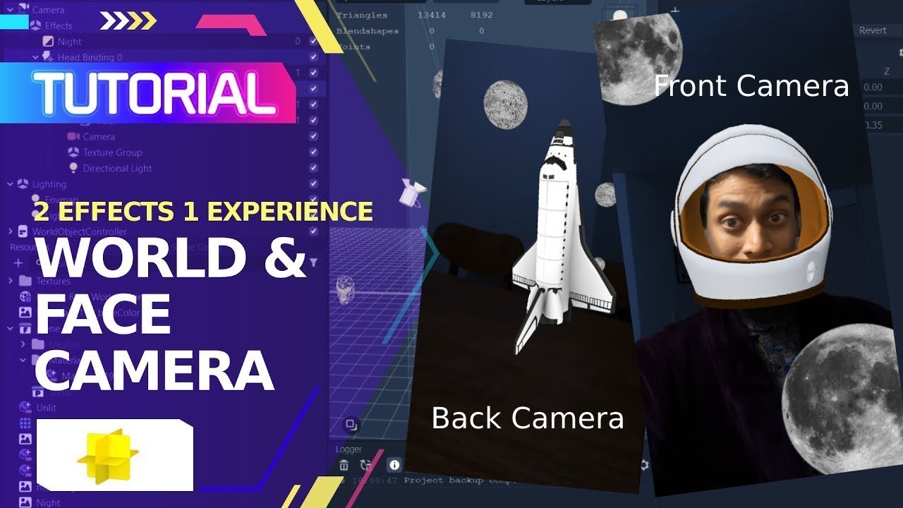 Usa dos cámaras de tu smartphone para potencia tu efecto AR Lens Studio ...
