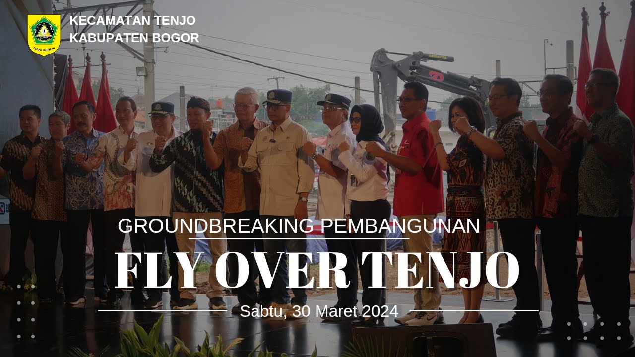 GROUNDBREAKING PEMBANGUNAN FLY OVER TENJO - YouTube