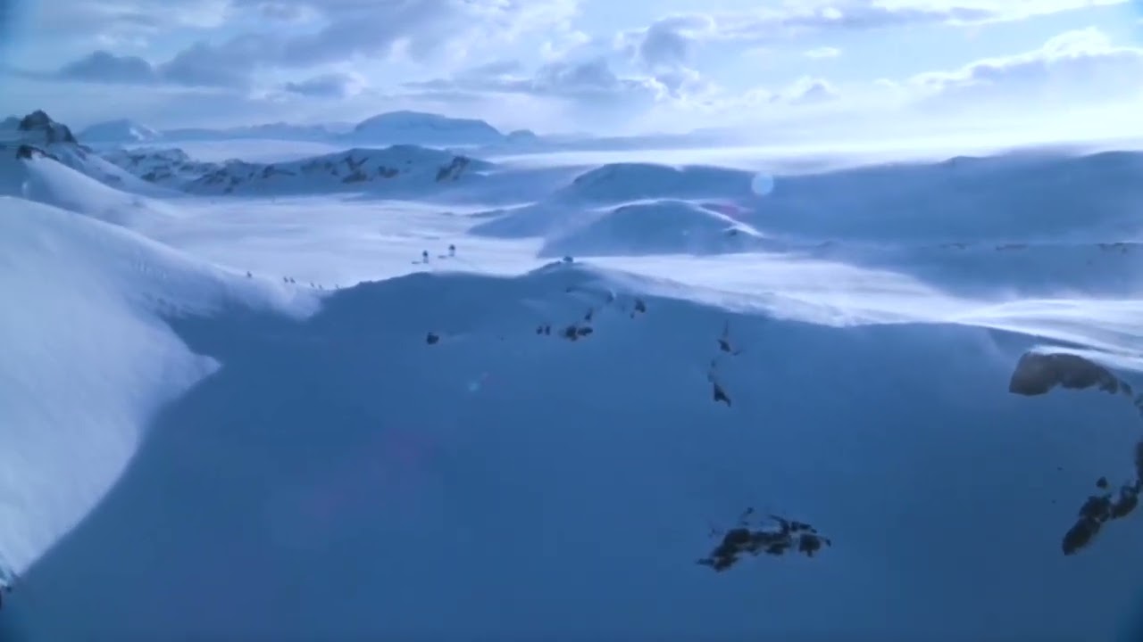 Star Wars Animation - Ambience From The Ice Planet Hoth - YouTube