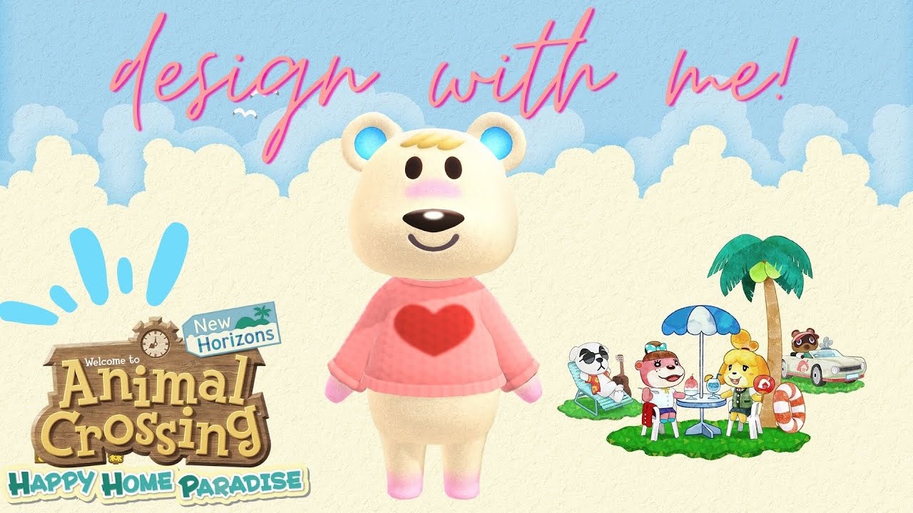 Designing a Chill Home for Tutu! ACNH HAPPY HOME PARADISE - YouTube