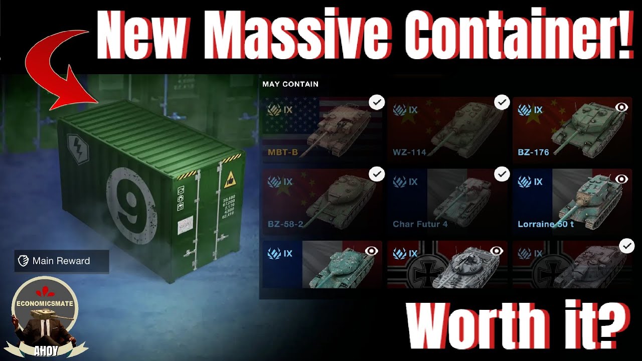 NEW MASSIVE IX CONTAINERS IN WOTB! ARE THEY WORTH IT? - YouTube