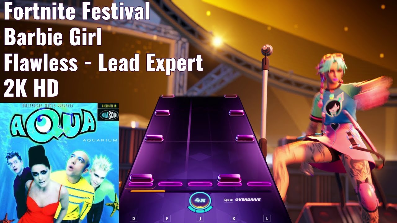 Fortnite Festival - Barbie Girl Lead Expert Flawless - YouTube