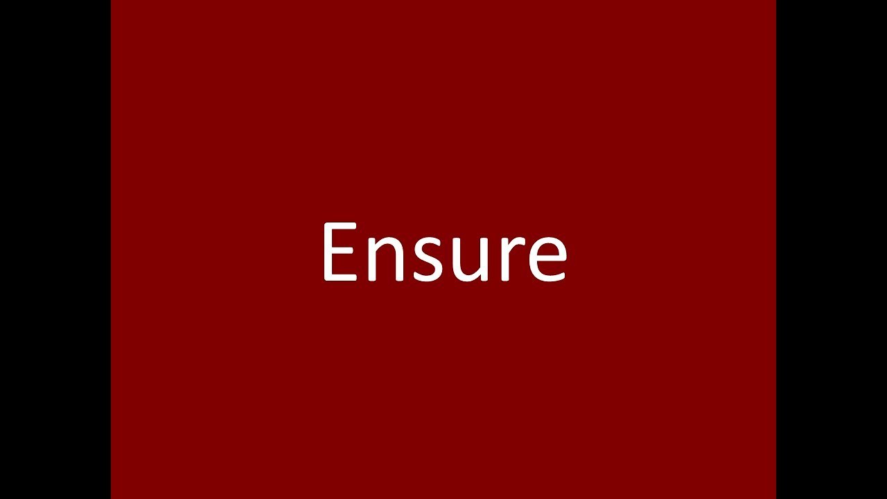 Ensure YouTube ensure-youtube