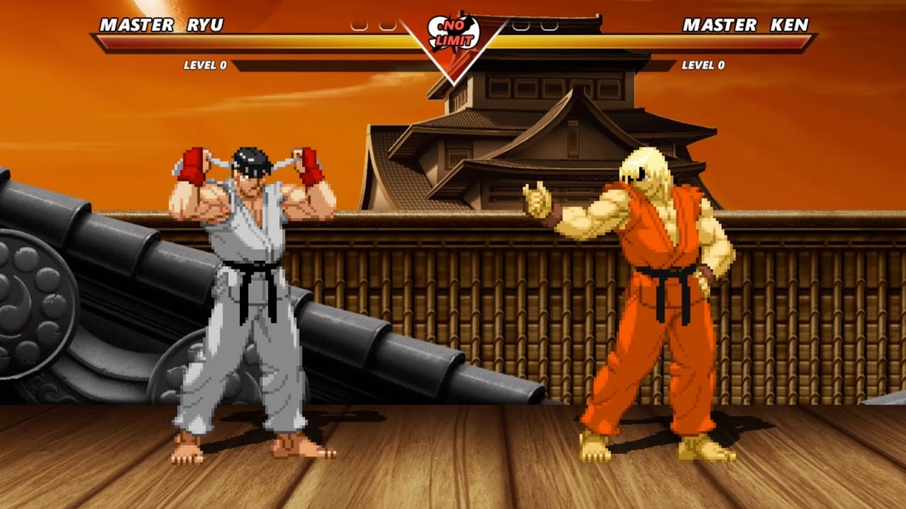 MASTER RYU vs MASTER KEN - The most epic fight ever made 🔥 - YouTube