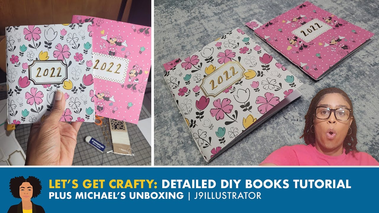 Let's Get Crafty: Detailed DIY Books Tutorial & Michael's Unboxing ...
