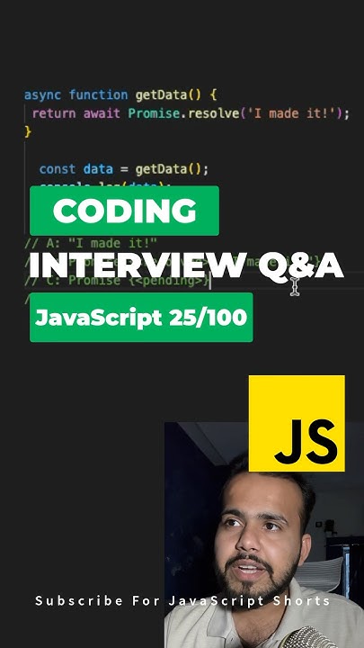 🤔 Javascriptinterviewquestions Javascripttutorial Javascript Jschallenge Javascriptdev
