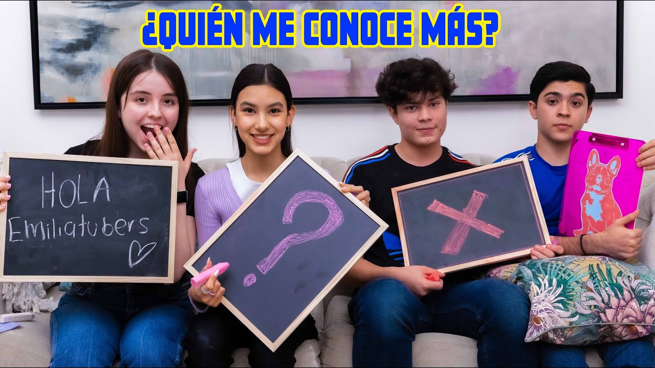 ¿QUIEN ME CONOCE MAS? ME SORPRENDEN | TV Ana Emilia - YouTube