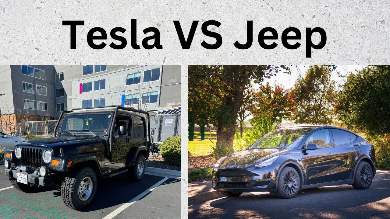Tesla or Jeep: Which car do I prefer and why - YouTube