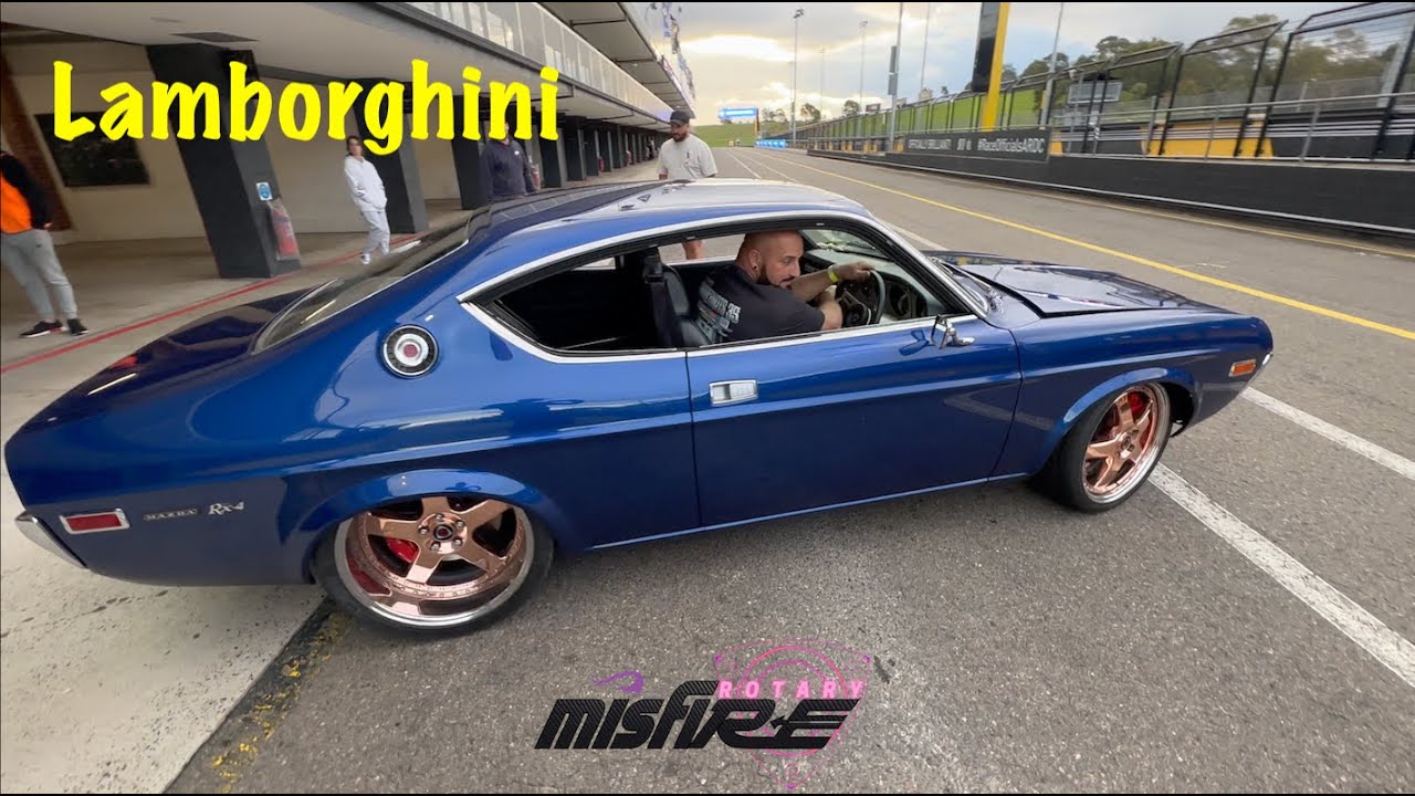 Lamborghini equipped rx4 ROTARY - YouTube