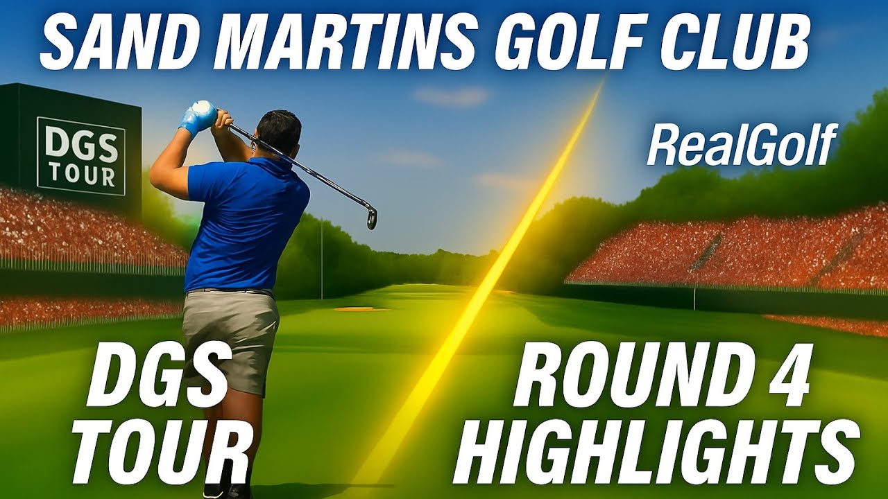 Sand Martins Golf Club Vlog, DGS Tour Round 4 Highlights - YouTube
