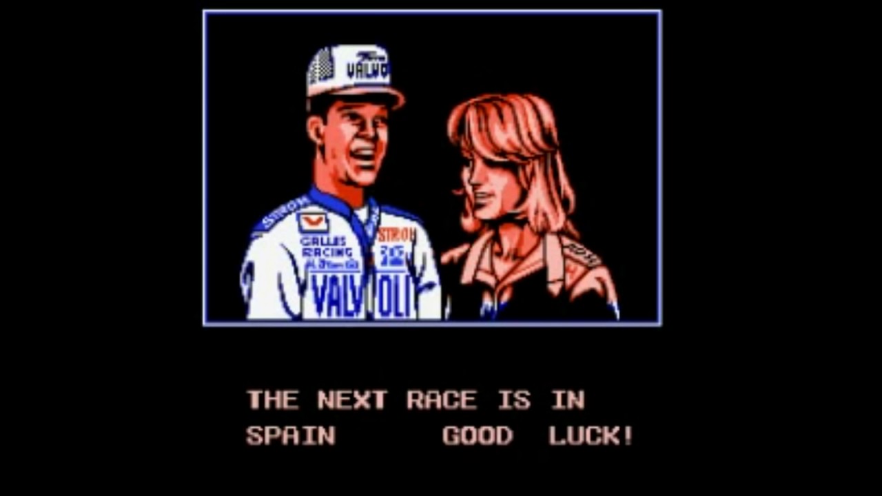 Al Unser Jr's Turbo Racing - NES - Complete Playthrough - YouTube
