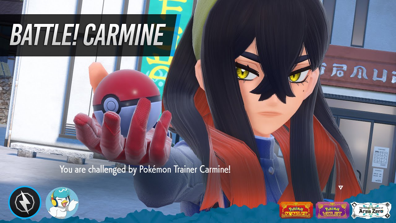 Battle! Carmine: Prediction (collab w/@LaunchpadVGM) Pokémon Scarlet ...