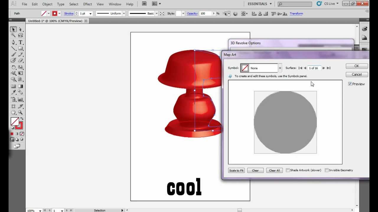 illustrator cs5 3D tool.mp4 - YouTube