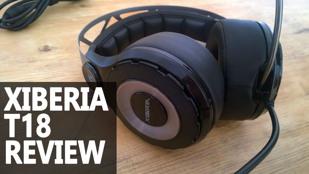 XIBERIA T18 Gaming Headphones Unboxing and Review (Microphone Test ...