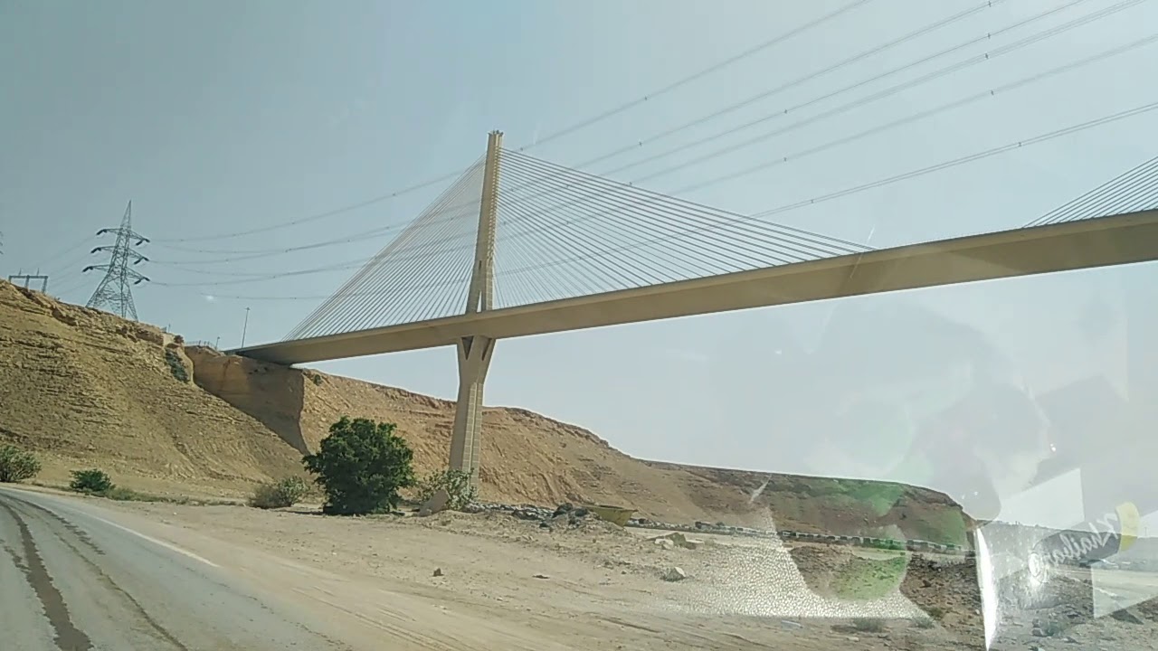 الكبري المعلق وادي لبن الرياض - YouTube