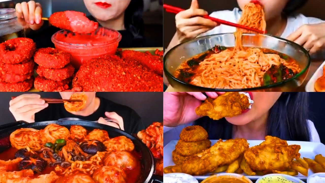 ASMR BEST EATING MUKBANG VIDEO | MUKBANG COMPILATIONS - 26 | FOODUSBANG ...